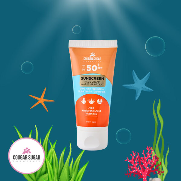Face & Neck Sunscreen 50SPF - Cougar Sugar